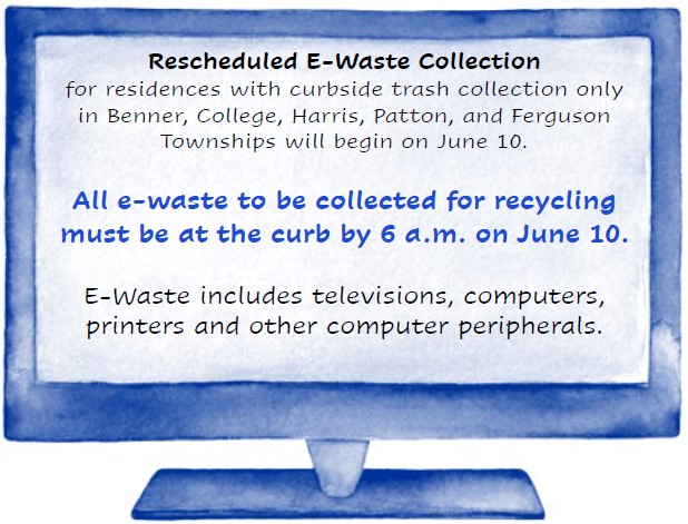 E-Waste Collection Rescheduled | fergusonpa